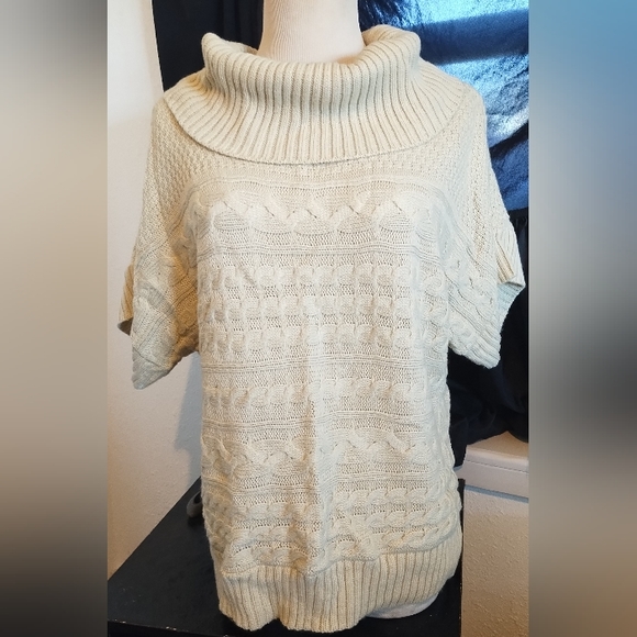 Hannah | Sweaters | Hannah Beige Cowl Neck Sweater | Poshmark